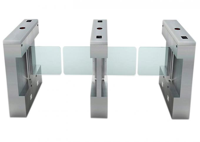 Waist High Pedestrian Swing Gate with 1.2mm Thickness Stainless Steel ...