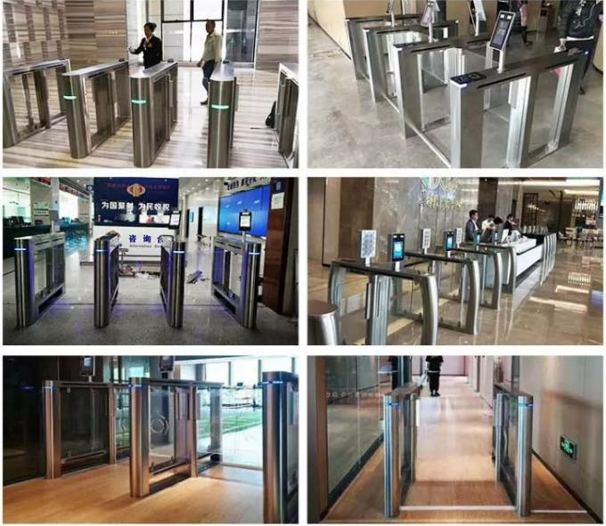 IP54 Swing Turnstile Gate For Airport / Customs Checkpoint Access Control