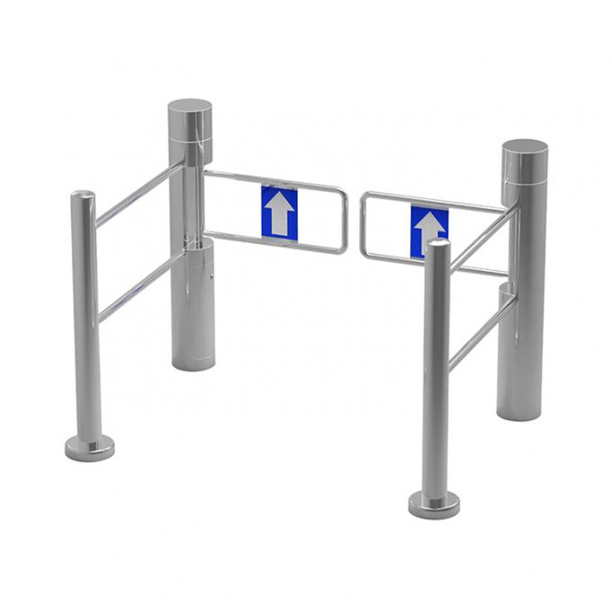 Access Control Swing Gate Turnstile SS304 Cabinet Brushless Motorized ...