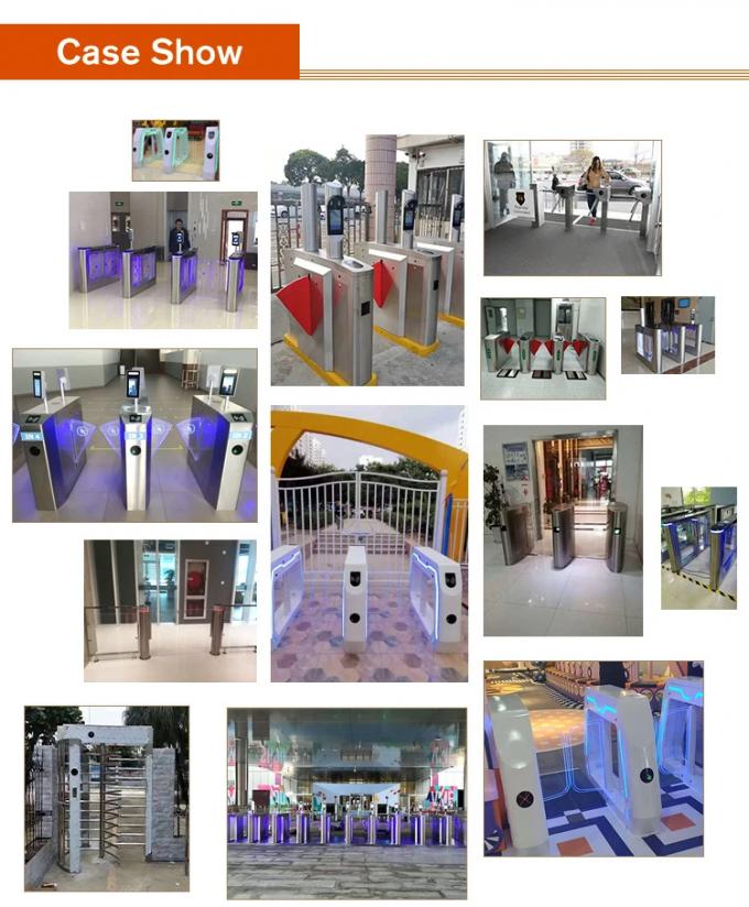 Full Automatic 3 Arm Turnstile Access Control Tripod Turnstile Gate For ...