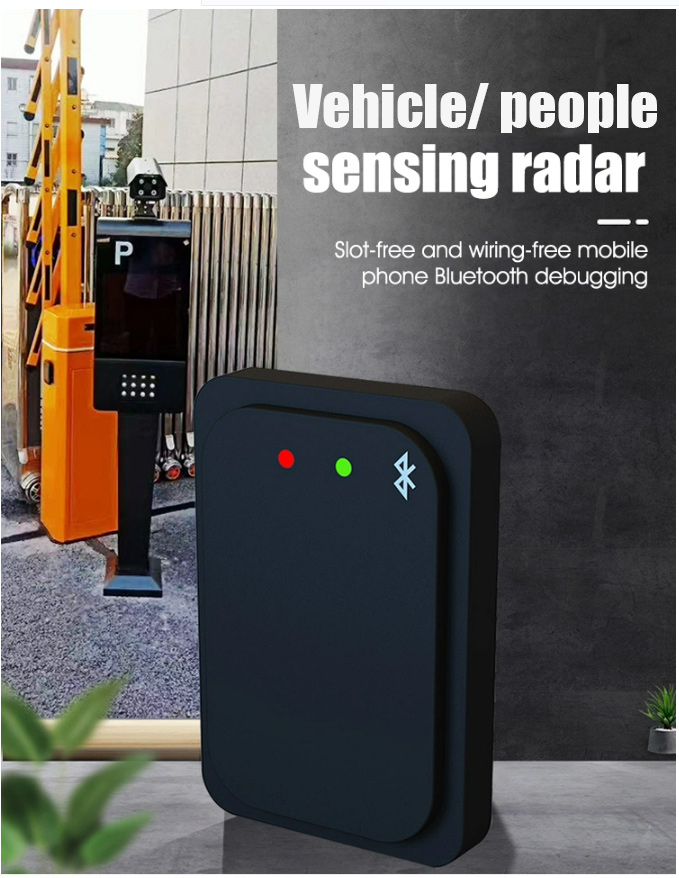 79ghz Serial Port Bluetooth Debugging Mobile App Radar Detector Sensor For Boom Barrier