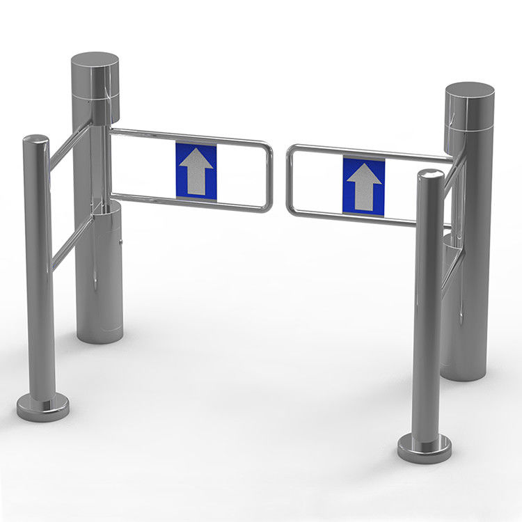Waist High SUS304 Stainless Steel Swing Barrier Gate with AC220V Power ...