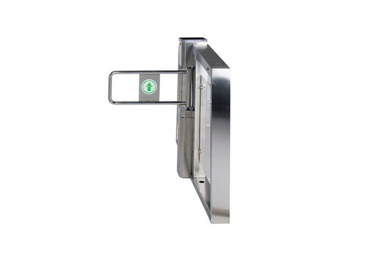 5 Million Cycle BLDC Motor Bi-directional Swing Barrier Gate Pedestrian ...