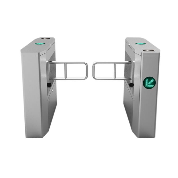 Auto Pedestrian Swing Arm Barrier Gate One Way Two Way Channel Entrance ...