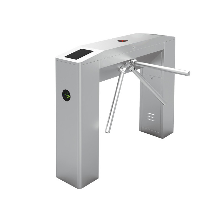 Anti Tailgating Tripod Turnstile Gate Bridge Type 30 Person Per Minute