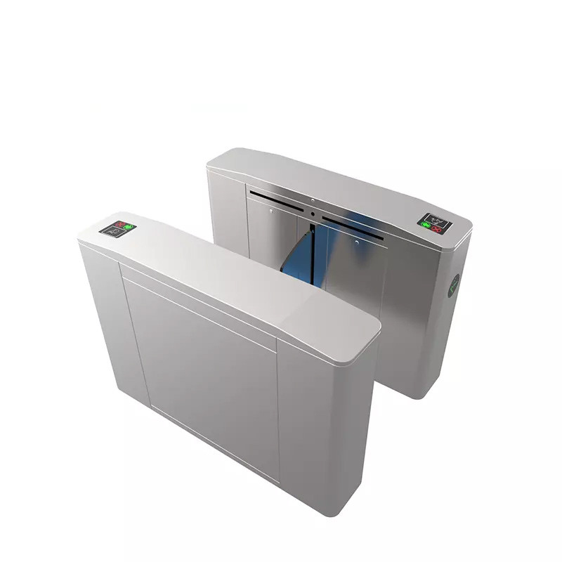 Iso Flap Barrier Gate Fingerprint Face Recognition Rfid Reader Card