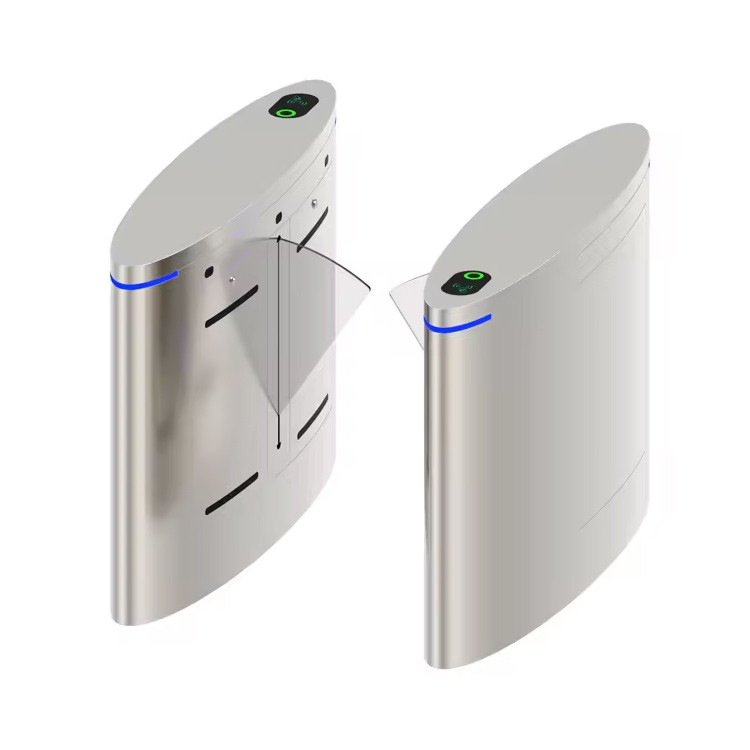 Customizable Flap Turnstile Mechanism Gate Barrier System For Modern ...