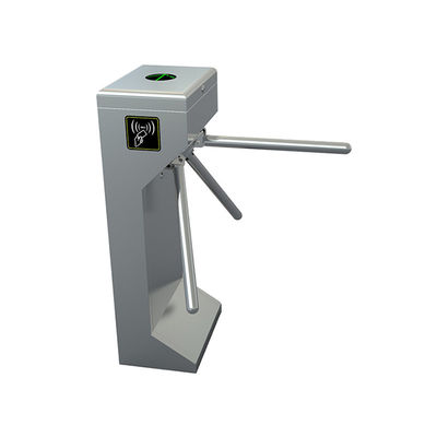 Semi Auto Tripod Turnstile Gate Dry Contact / Relay Signal Long Life