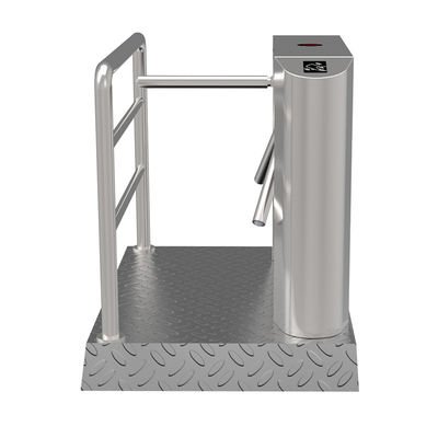 RFID Reader Automatic Tripod Tunrstile Aluminum Base Plate Pedestrian ...