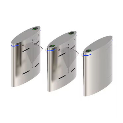 Customizable Flap Turnstile Mechanism Gate Barrier System For Modern ...